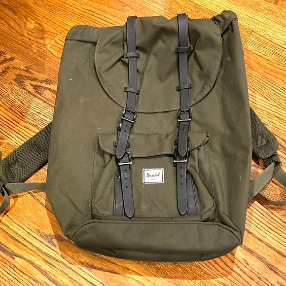 Herschel Supply Company | Bags | Hershel Backpack Army Green | Poshmark